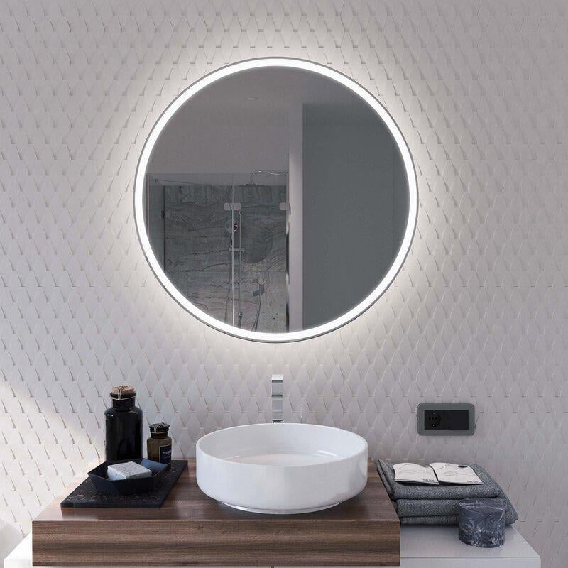 ᐉ Зеркало Dim Dzerkal Casa с Led подсветкой 80х80 см 13298 • Купить в
