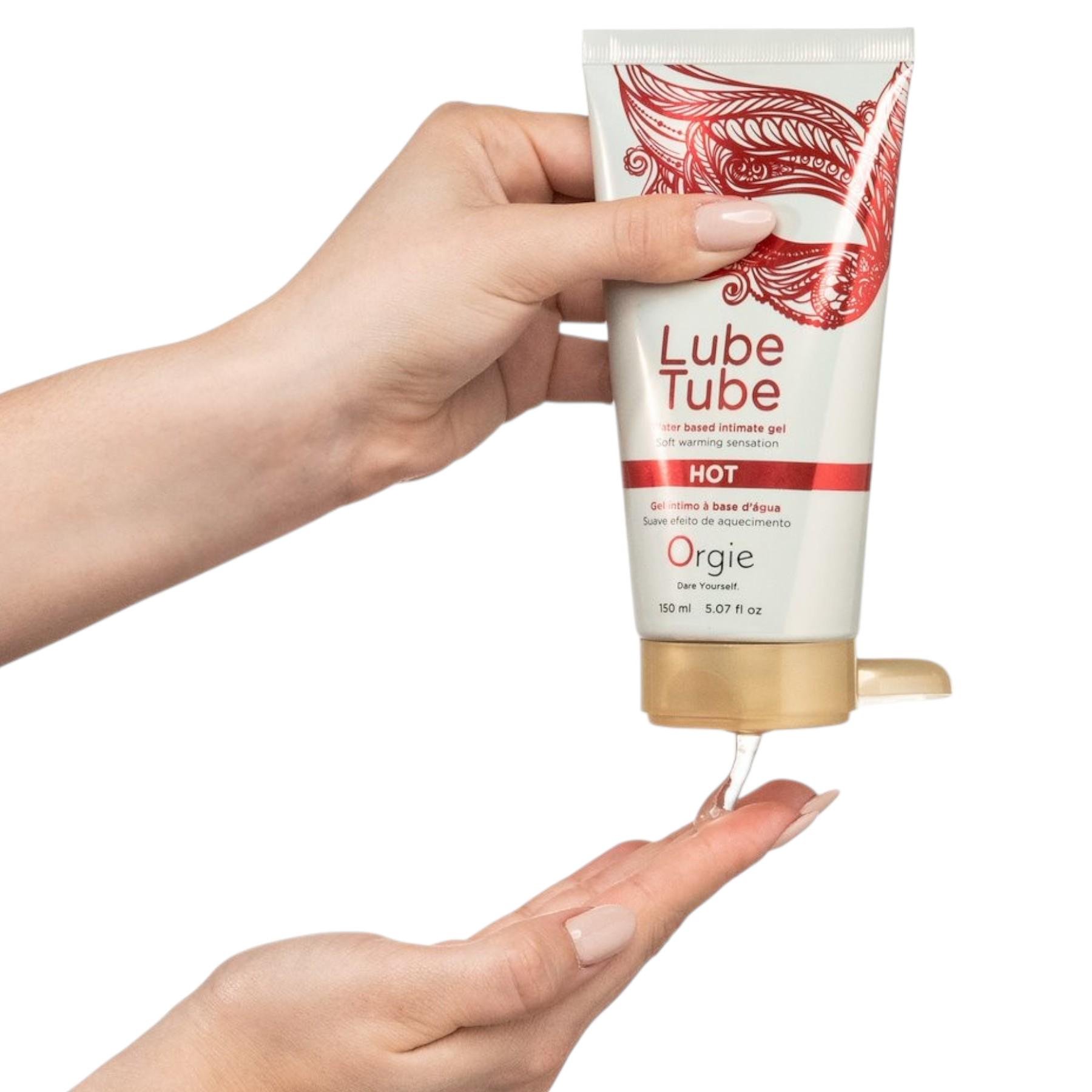 ᐉ Гель зігріваючий лубрикант на водній основі Orgie Lube Tube Hot 150 ...