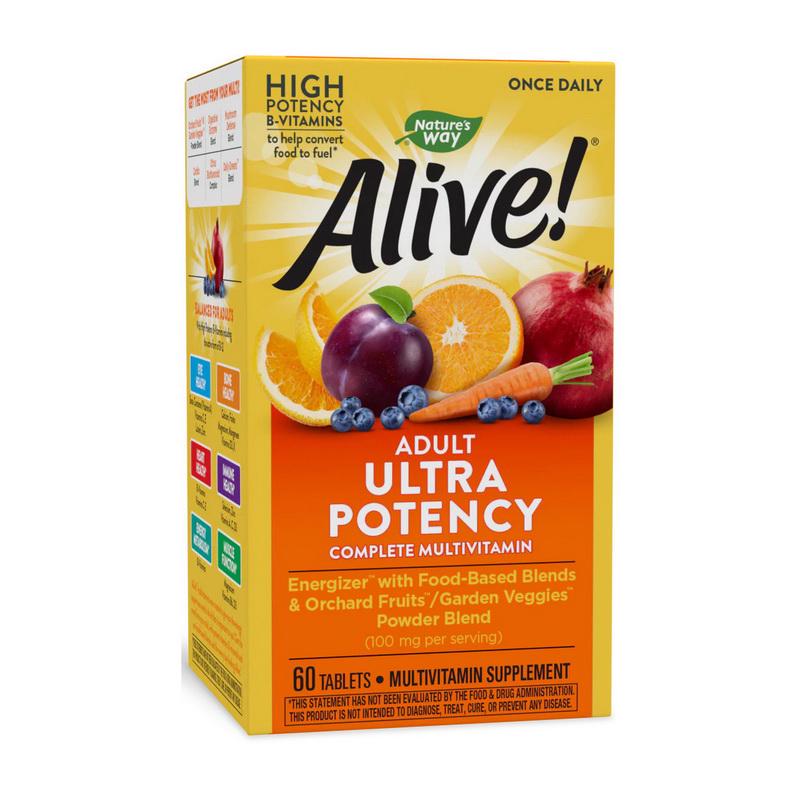 ᐉ Мультивітаміни Alive! Ultra Potency 60 таблеток • Краща ціна в Києві ...