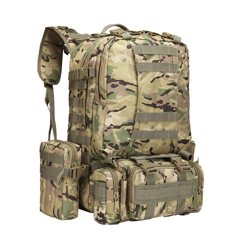 ᐉ Рюкзак с подсумками Backpack A08 50 л Camo • Купить в Киеве, Украине ...