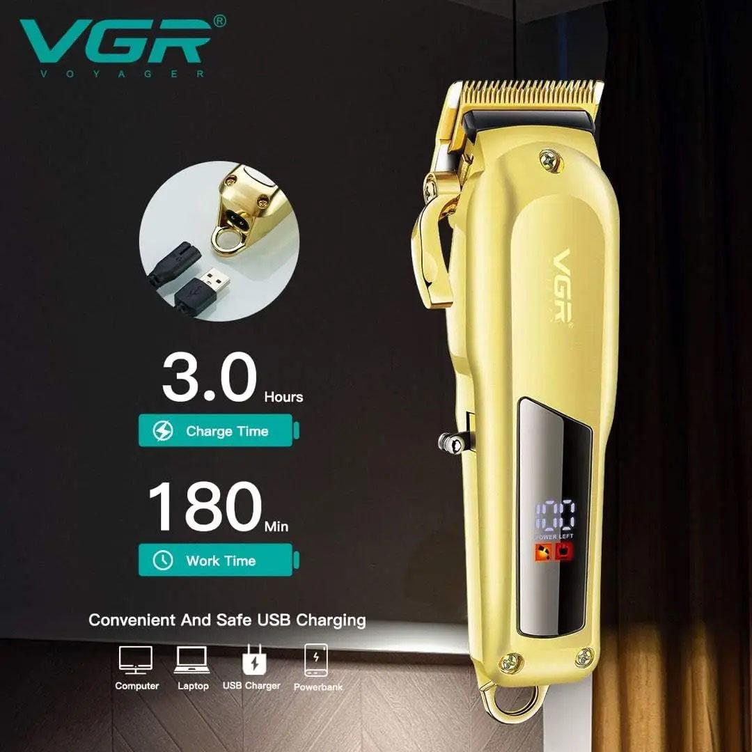 ᐉ Машинка для стрижки VGR Professional Hair Clipper V-278 Gold (ws54383) • Краща ціна в Києві ...