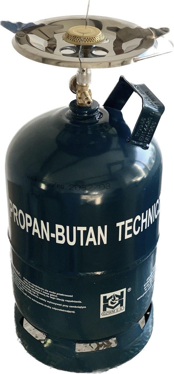 ᐉ Газовый баллон с горелкой GZWM 12,3 л (gas33)