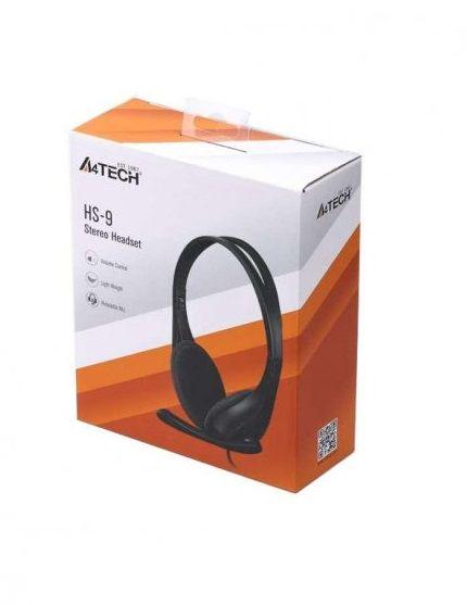 ᐉ Наушники A4Tech HS-9 Black (1256365) • Купить в Киеве, Украине ...