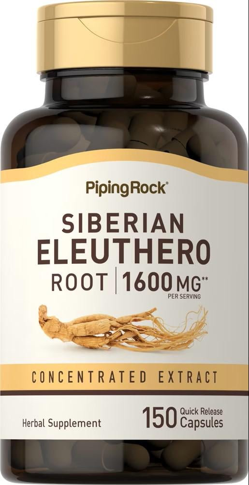 ᐉ Корень сибирского женьшеня Piping Rock Siberian Eleuthero Root 1600 ...