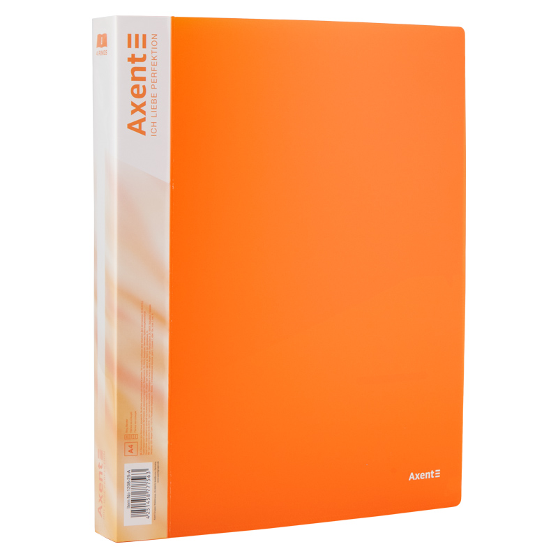 ᐉ Папка на 4 кільцях Axent 35 мм Помаранчевий (1208-25-A) • Краща ціна в Києві, Україні • Купити ...