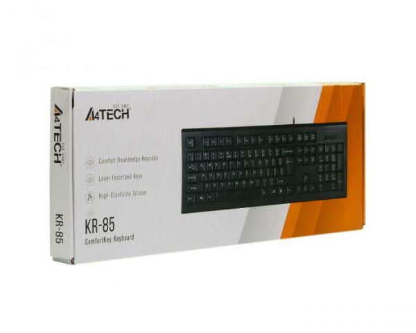 ᐉ Клавіатура A4Tech KR-85 PS/2 Black (776662) • Краща ціна в Києві ...