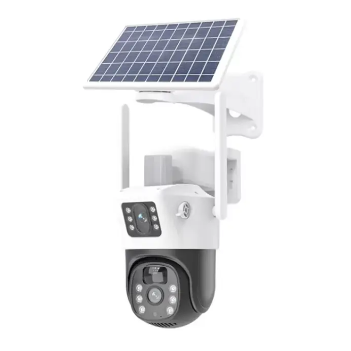 ᐉ Камера відеоспостереження зовнішня 4g Ptz Camera 1080p з сонячною
