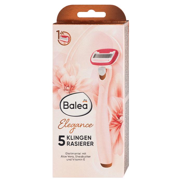 ᐉ Станок для бритья Balea Elegance Woman 5 лезвий 1 шт. (1962124124 ...