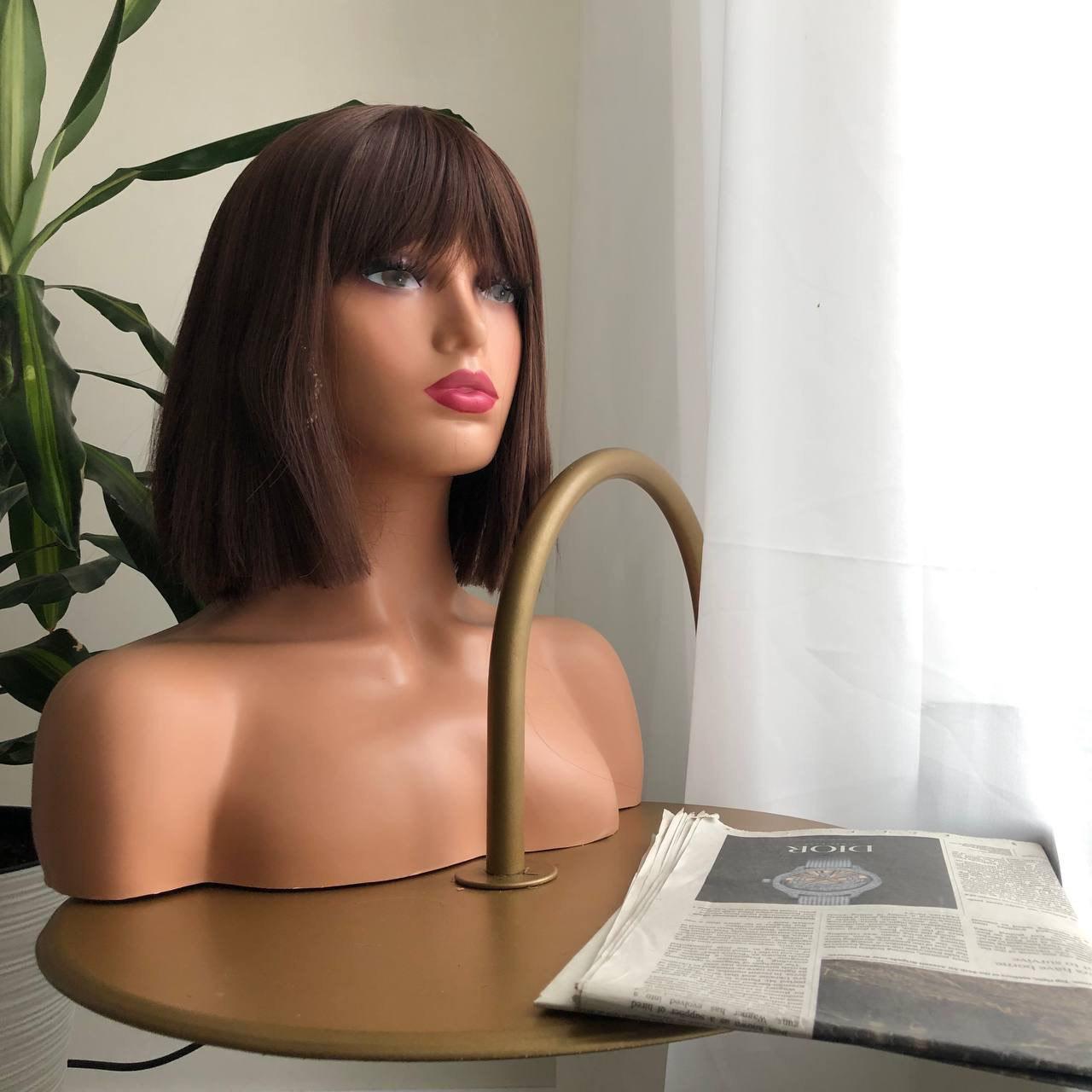 ᐉ Парик KITTO HAIR каре с челкой Каштановый (9905) • Купить в Киеве, Украине • Лучшая цена в ...