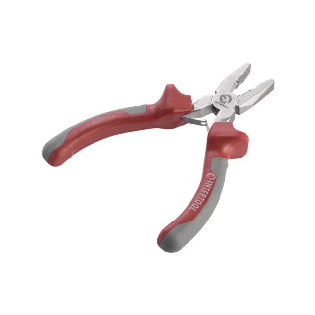 ᐉ Плоскогубці Intertool прецизійні з двокомпонентними накладками на рукоятці 115 мм (NT-0101 ...