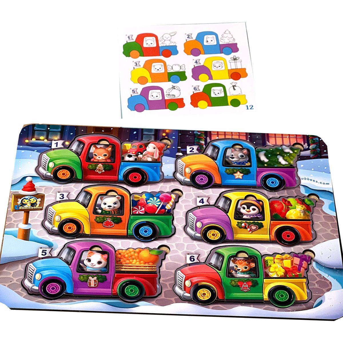 ᐉ Настільна гра Ubumblebees Тварини на машинках Різнокольоровий (SR-113-N-26) • Краща ціна в ...