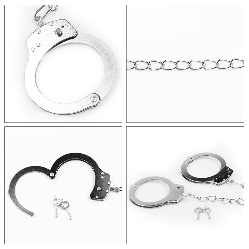 ᐉ Наножники на ланцюги Fetish Pleasure Metal Leg Cuffs металеві ...