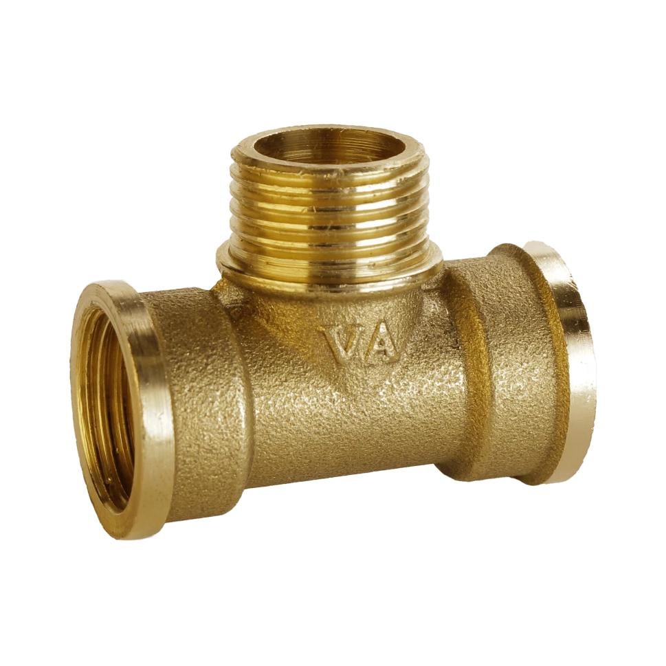 ᐉ Тройник латунный 1/2″ВРх1/2″ВРх1/2″ВР штампованый А0211А (000010493 ...