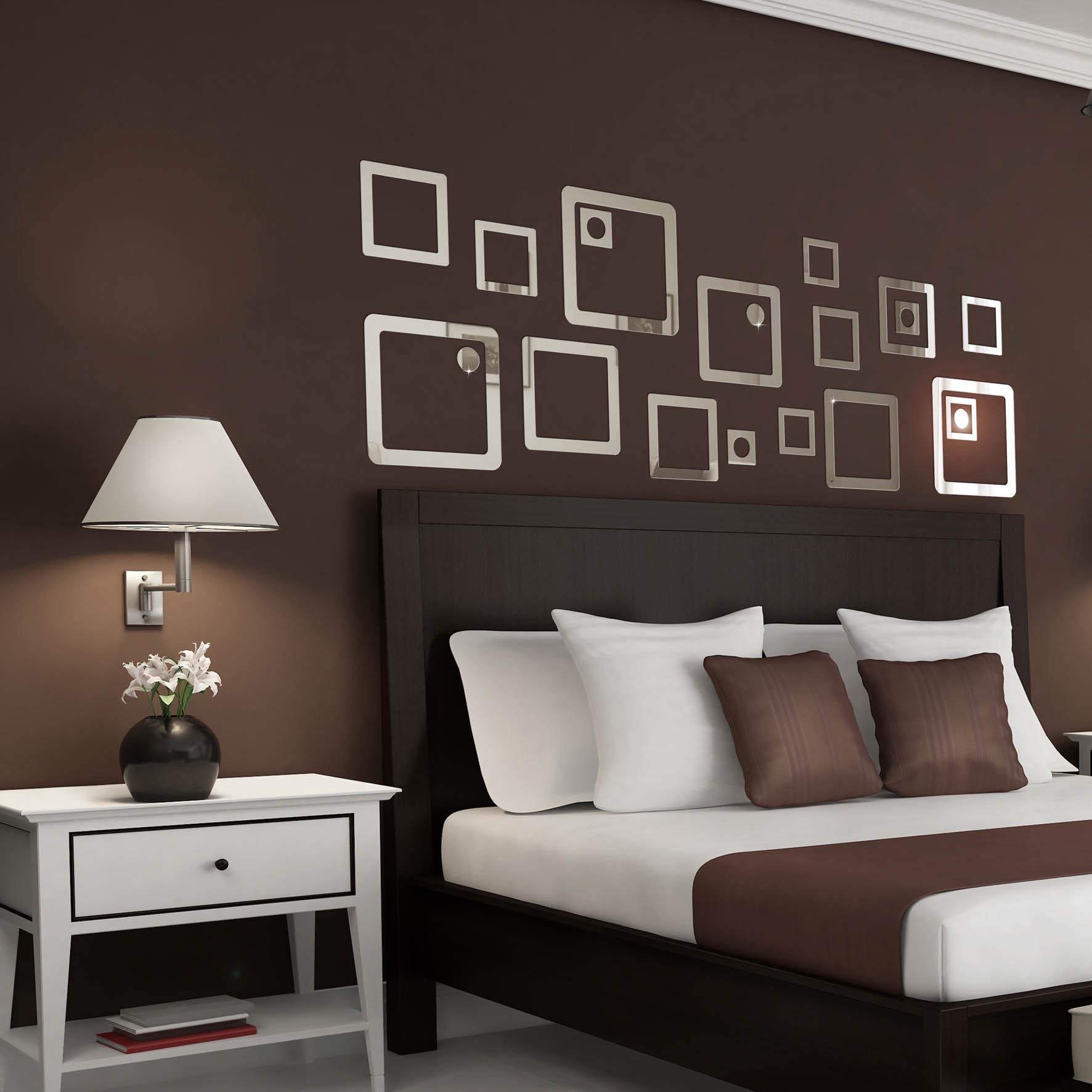 Декор дзеркальний настінний Каре Срібний • Краща ціна в Києві Україні • Купити в Епіцентрі