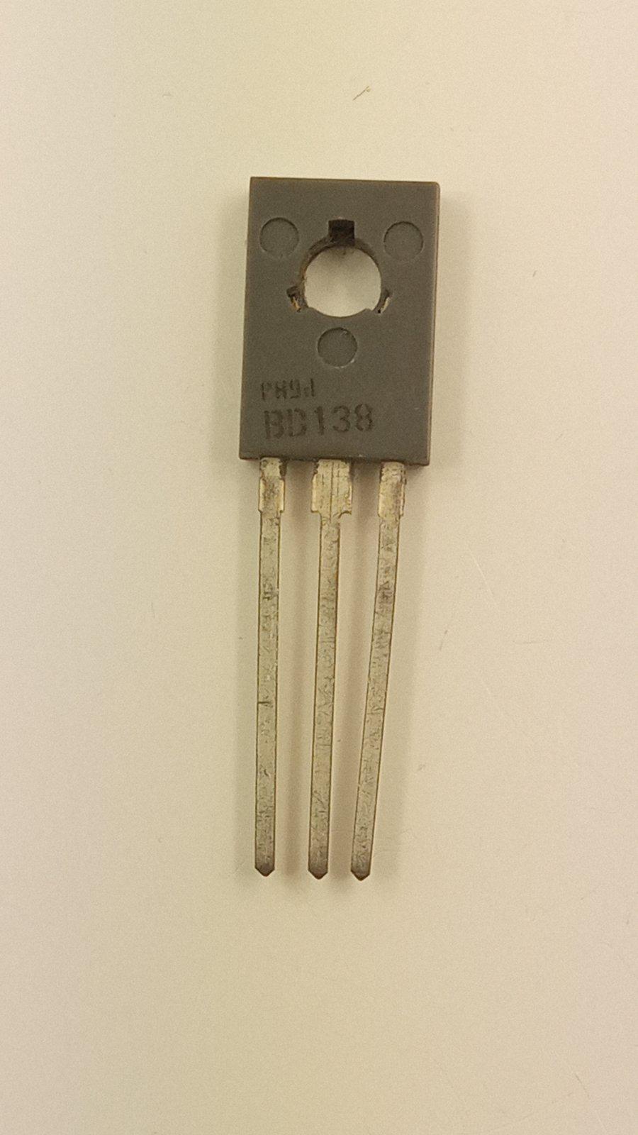 ᐉ Транзистор BD138 pnp 60V 1.5A 12.5W >50MHz TO-126 (10301) • Купить в ...