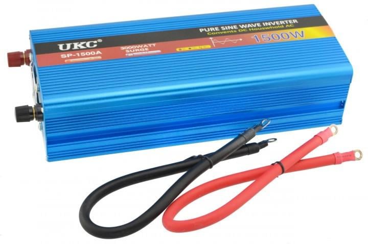 ᐉ Інвертор UKC 1500W sine AC/DC 12V • Краща ціна в Києві, Україні • Купити в Епіцентр