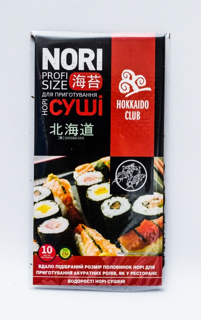 ᐉ Нори Hokkaido Club 10 листов половинки