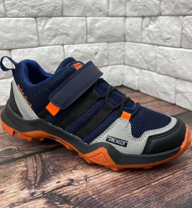 ᐉ Кросівки Jong Golf N10499-1 р. 37 Синьо-помаранчевий • Краща ціна в ...