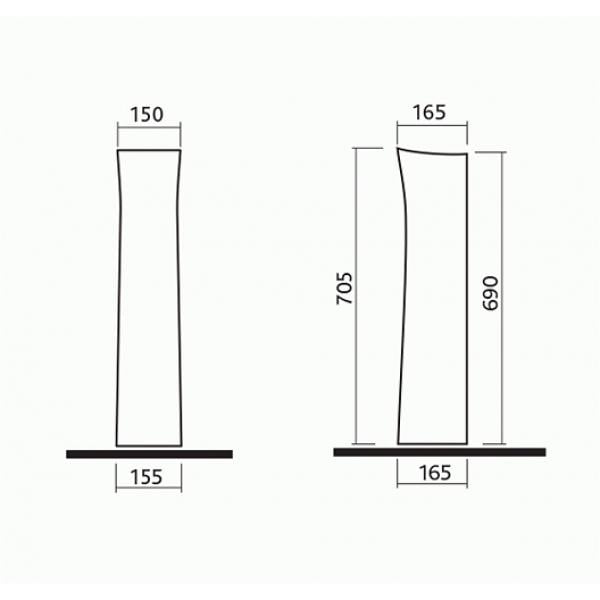 ᐉ П'єдестал Kolo Solo/Idol (SW-48933) • Краща ціна в Києві, Україні • Купити в Епіцентр