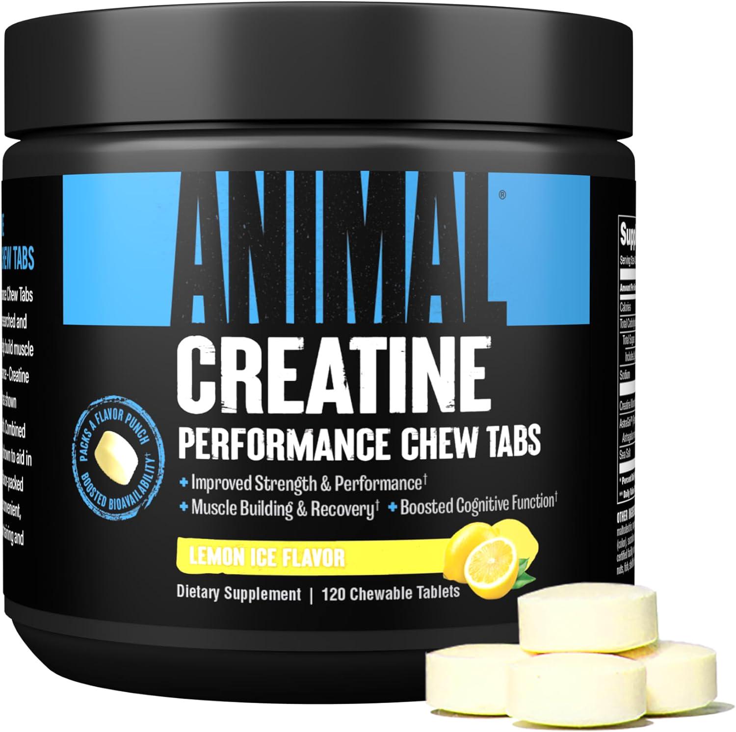 ᐉ Креатин Universal Animal Creatine Performance Chews Lemon Ice 120 ...