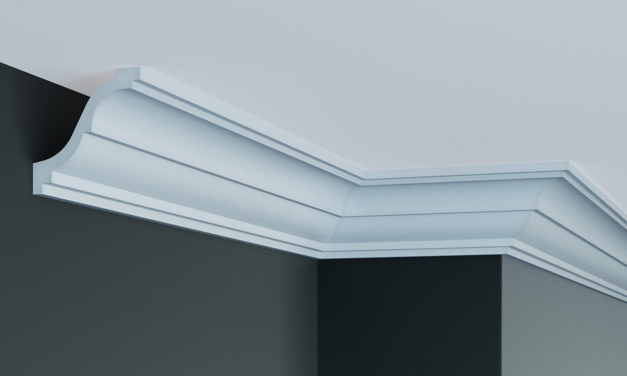 ᐉ Карниз з гладким профілем Gaudi Decor P2076 (45111) • Краща ціна в ...