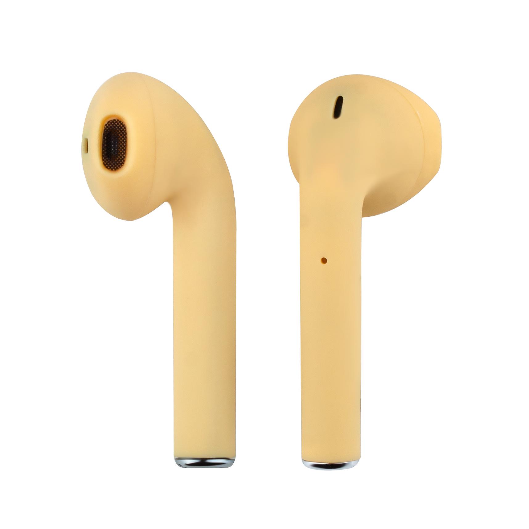 ᐉ Бездротові навушники bluetooth ATRIX inPods 12 macaron Yellow • Краща ...