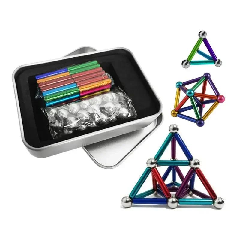 ᐉ Конструктор магнітний Neo Mix Color Buckyballsandbuckybars • Краща ціна в Києві Україні