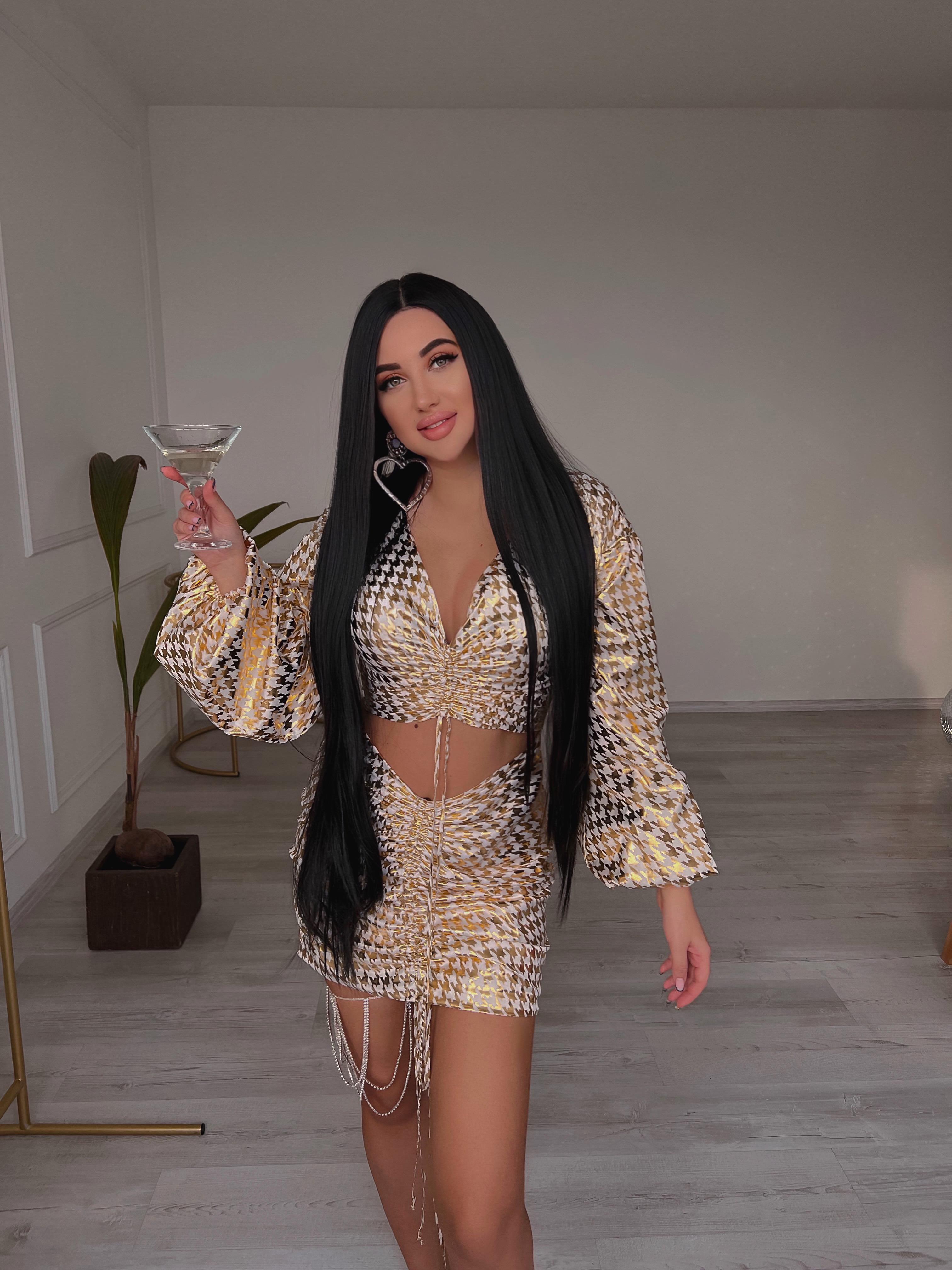 ᐉ Перука KITTO HAIR з імітацією шкіри голови 89 см Чорний • Краща ціна в Києві, Україні • Купити ...