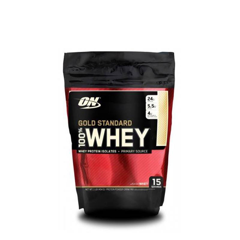 ᐉ Протеин Optimum Gold Standard 100% Whey 454 г Двойной шоколад (2099V2577)