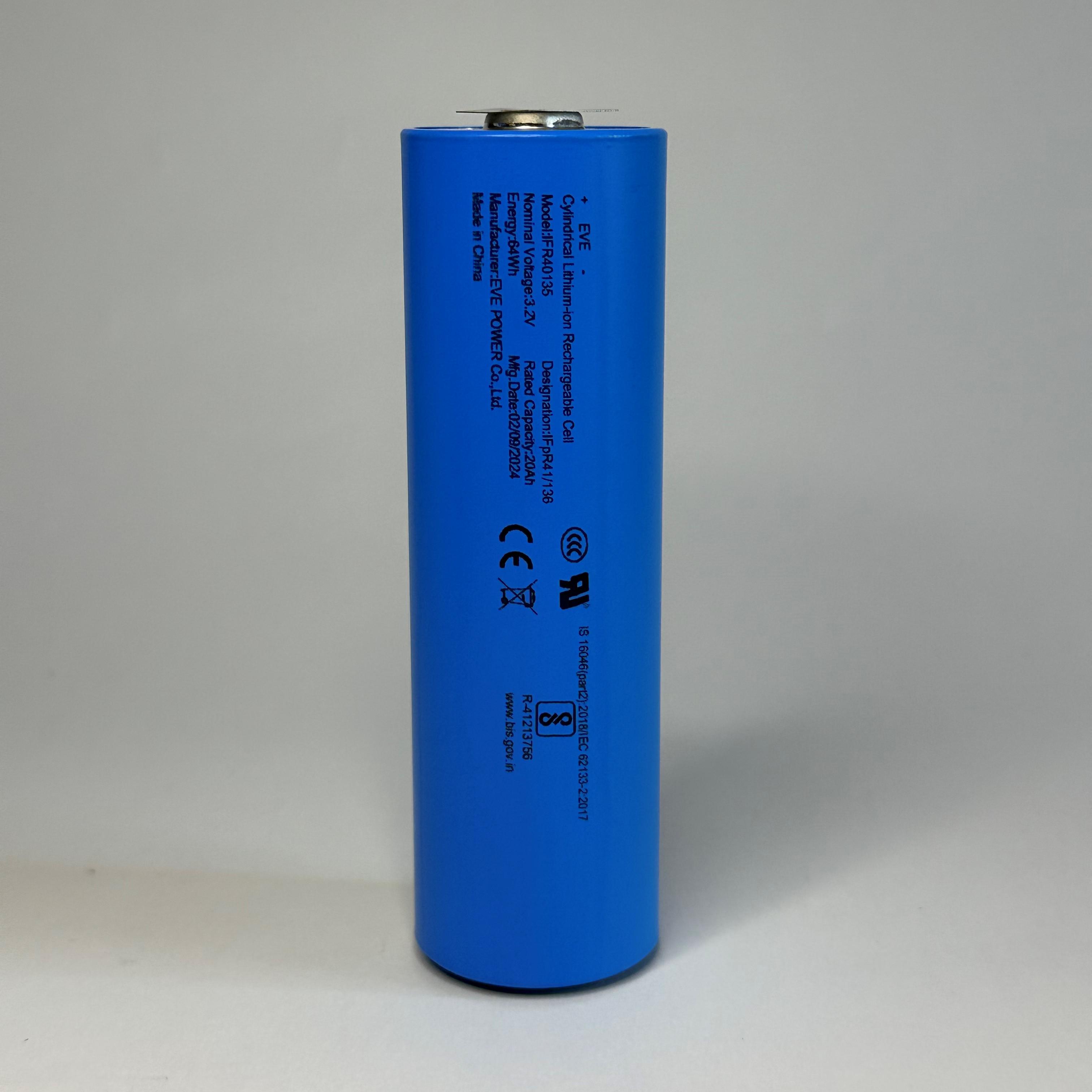 ᐉ Аккумулятор EVE 40135 LiFePO4 3,2V 20 Ah 64Wh LFP с приваренным ...