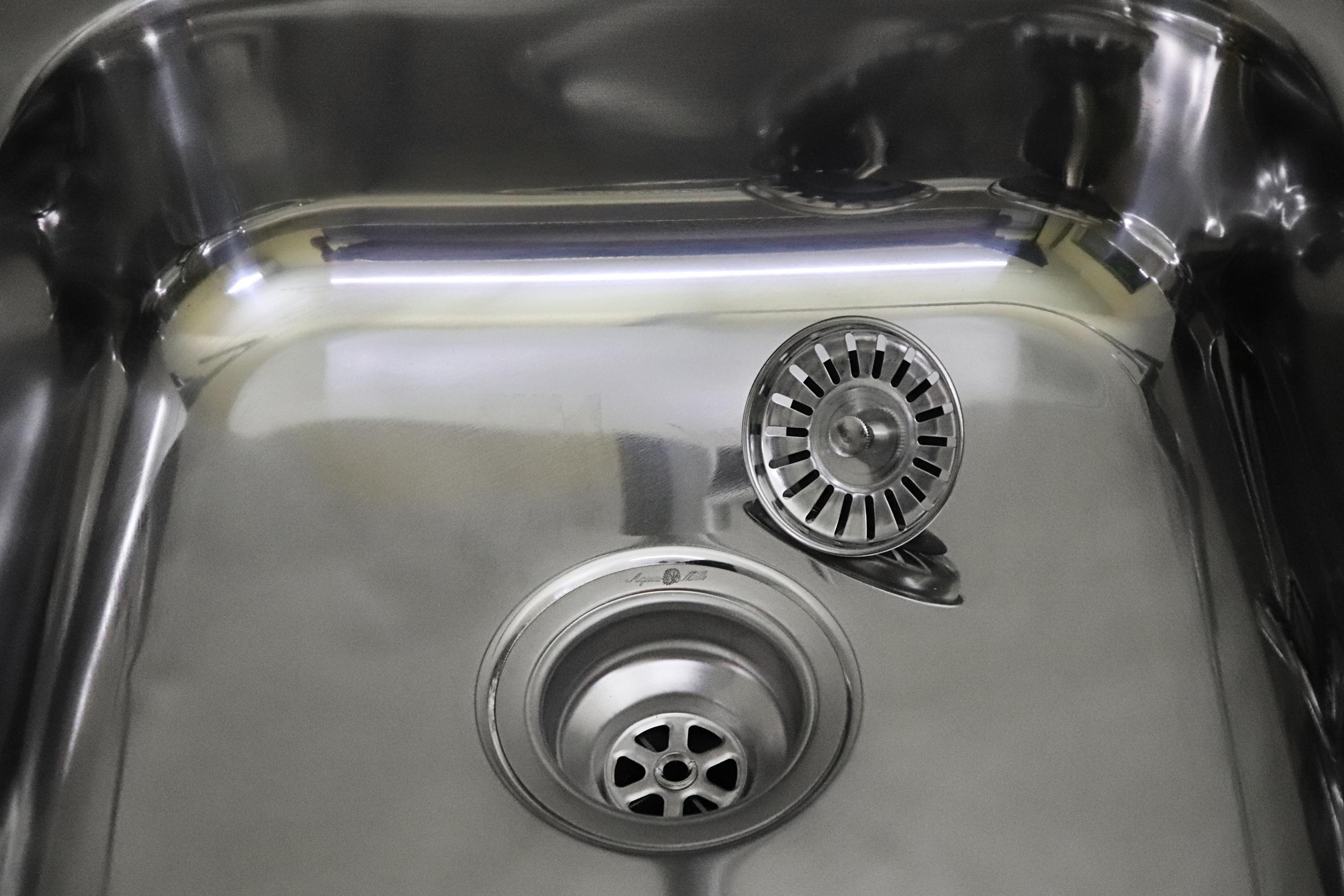 ᐉ Мийка з тумбою AQUAMILL VAVILON 80 люкс ліва/права та змішувач з нержавіючої сталі AquaMill ...