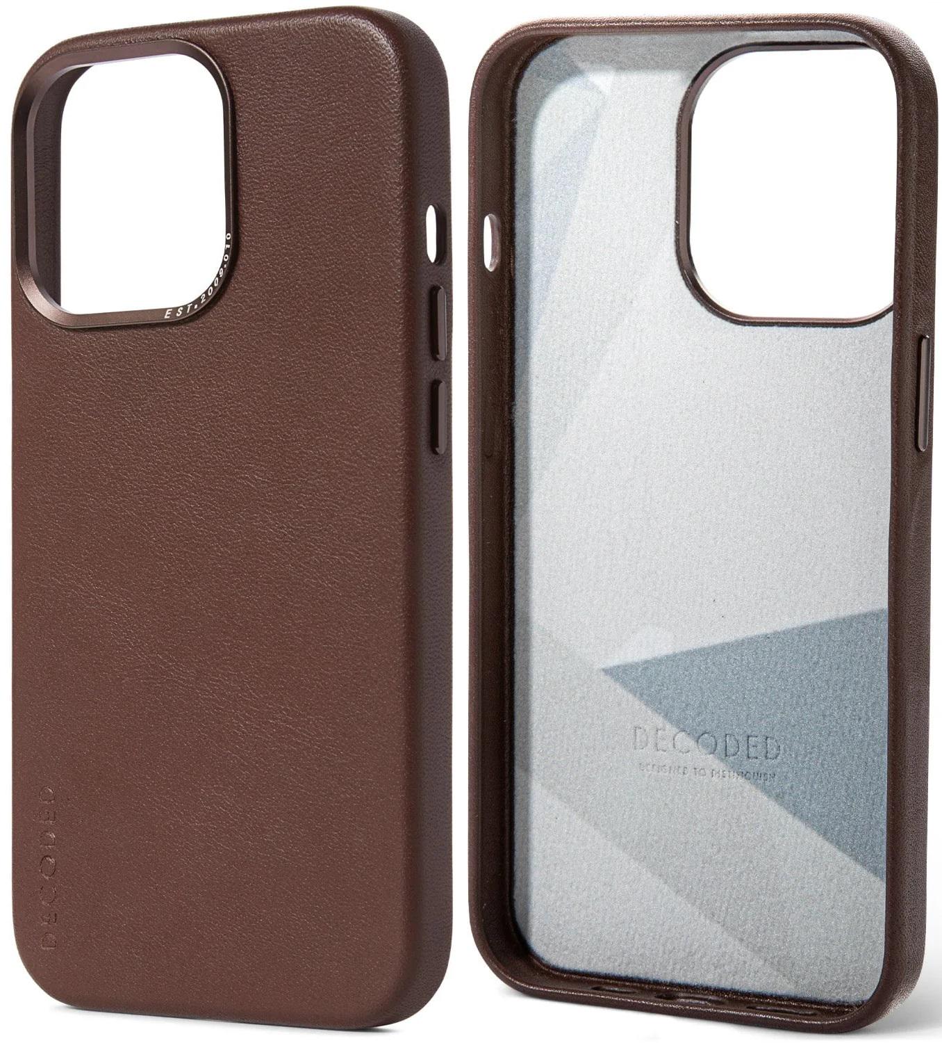 ᐉ Чехол оригинальный кожаный Decoded Leather Case Magnet для Apple ...