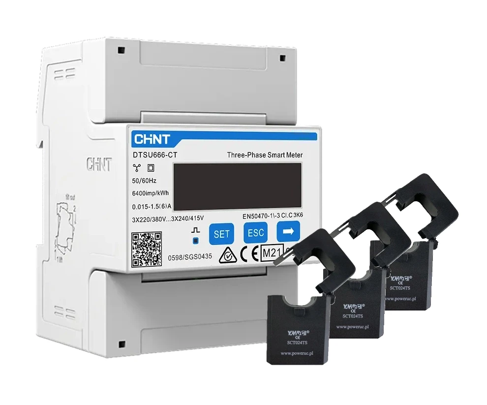 ᐉ Счетчик электроэнергии Chint Smart Meter DTSU666 0.4–1(100)A Modbus ...