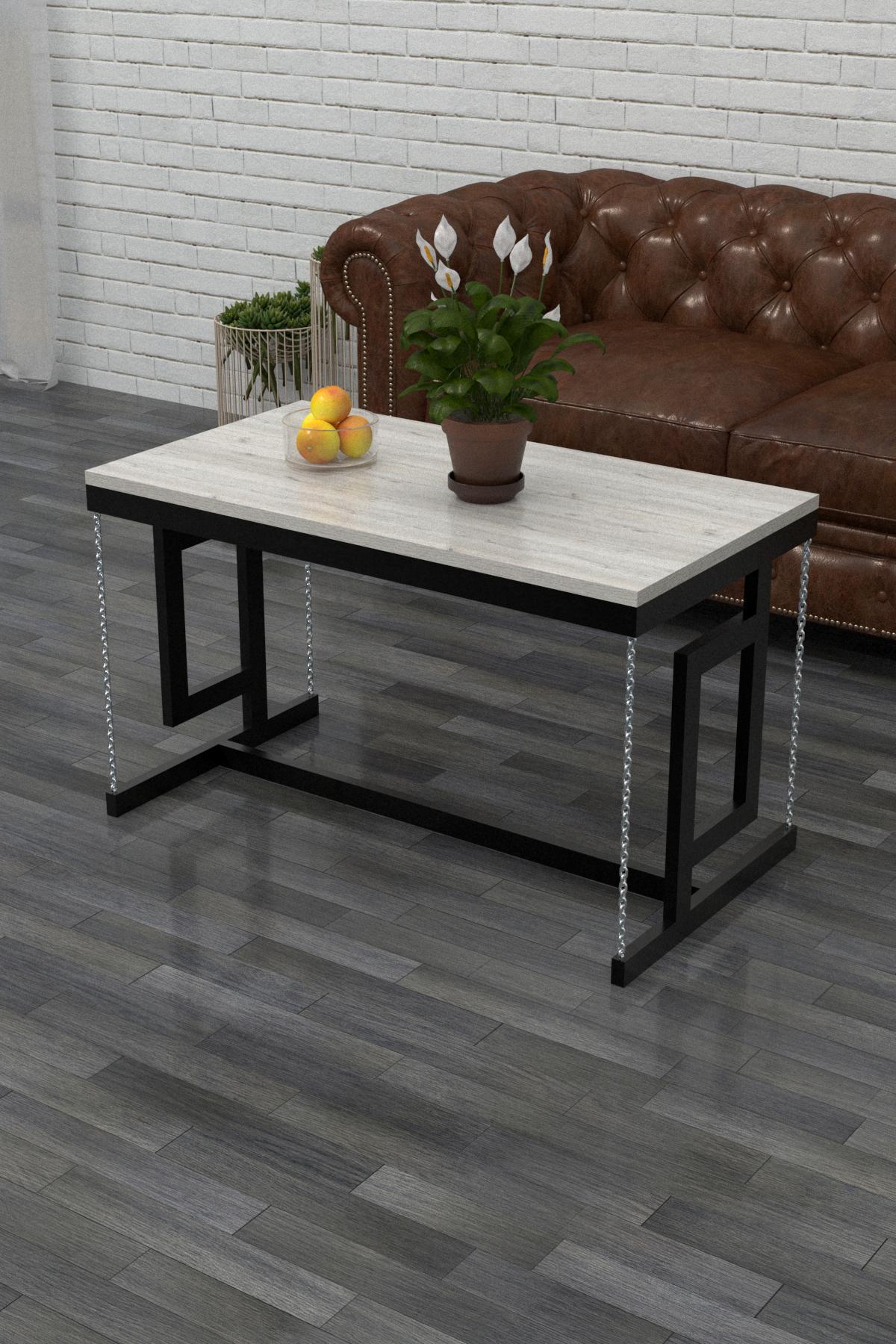 ᐉ Журнальный столик Ecoloft Лофт Кассиан Dsp 1125 Дуб Кортона 23286255 • Купить в Киеве