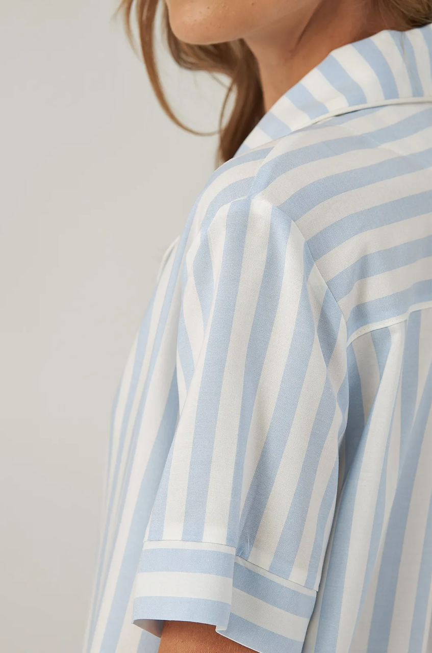 ᐉ Нічна сорочка жіноча Ellen 126/02/03 LIME CREAM L Блакитний (126/02 ...