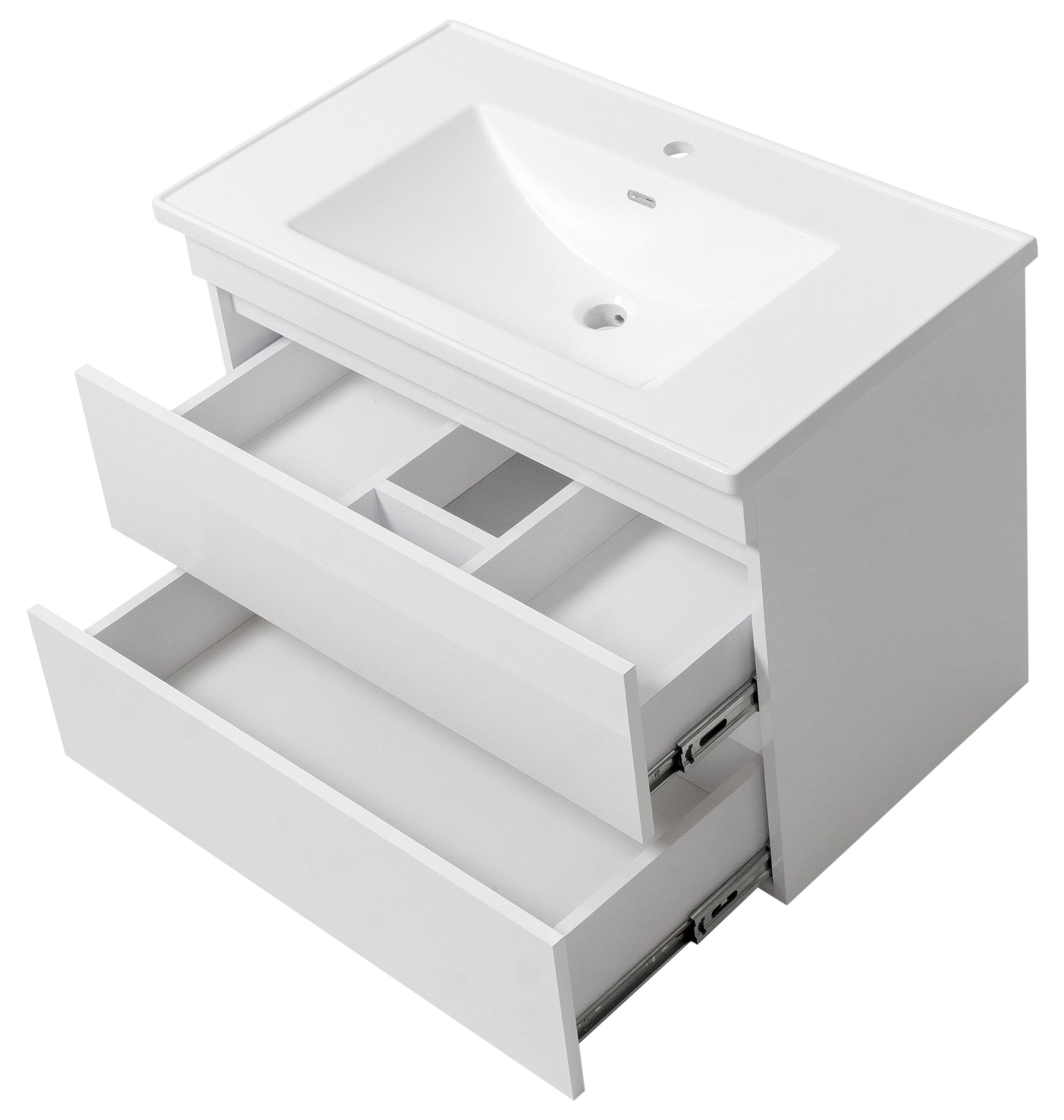 ᐉ Тумба підвісна Юввіс Монако з умивальником Канте 70 см 13992240 • Краща ціна в Києві