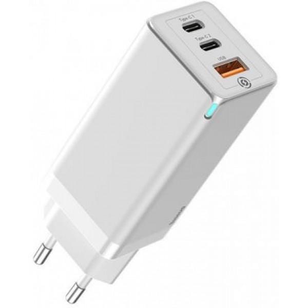 ᐉ Зарядный пристрій Baseus Quick GaN Travel QC4.0 + PD3.0 65W USB ...