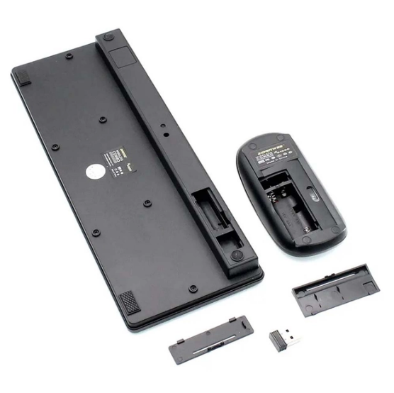 ᐉ Комплект клавиатура/мышка Zornwee G1000 беспроводной с мышкой с адаптером USB для ПК (OL97077 ...