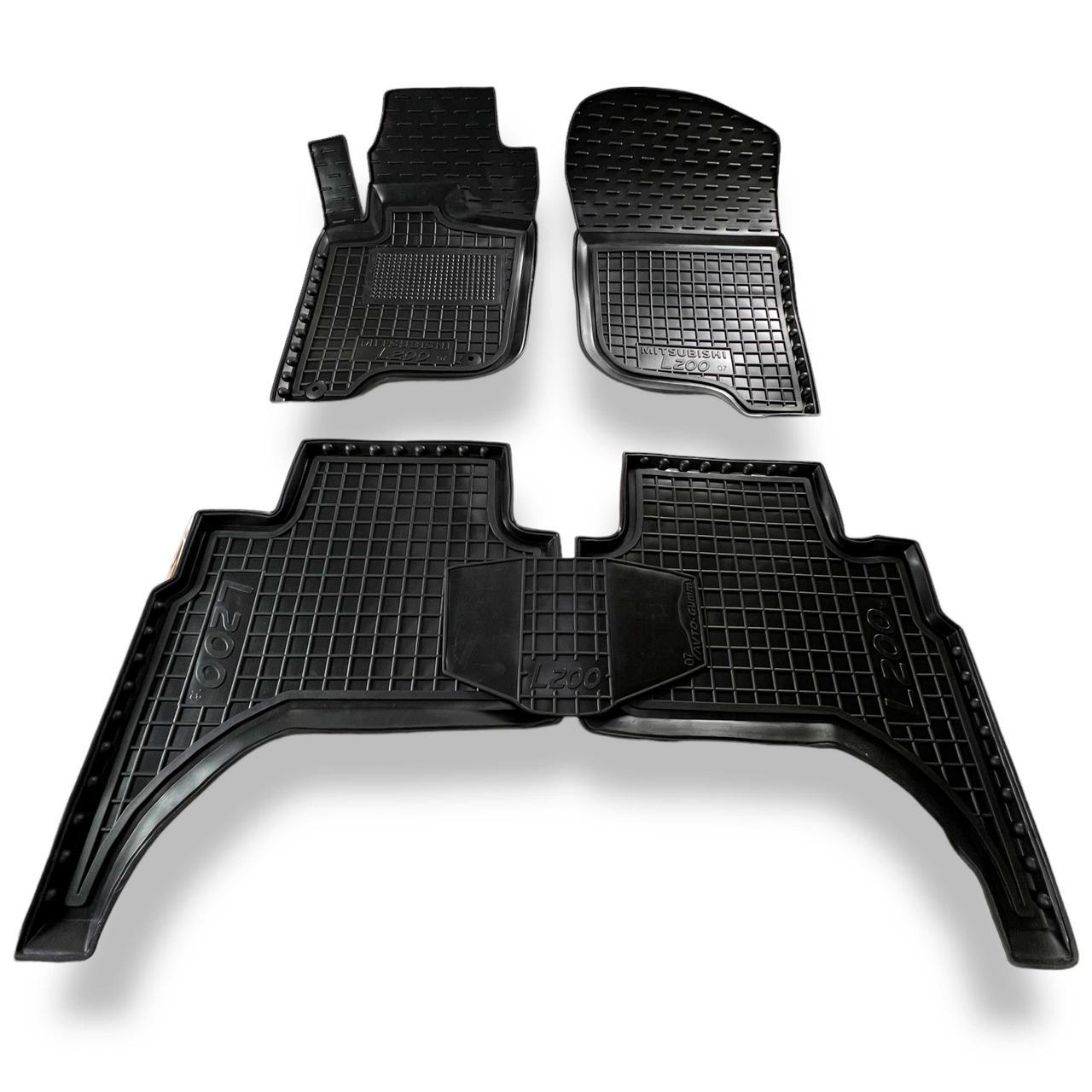ᐉ Коврики автомобильные для Mitsubishi L200 2006-2020 полиуретановые