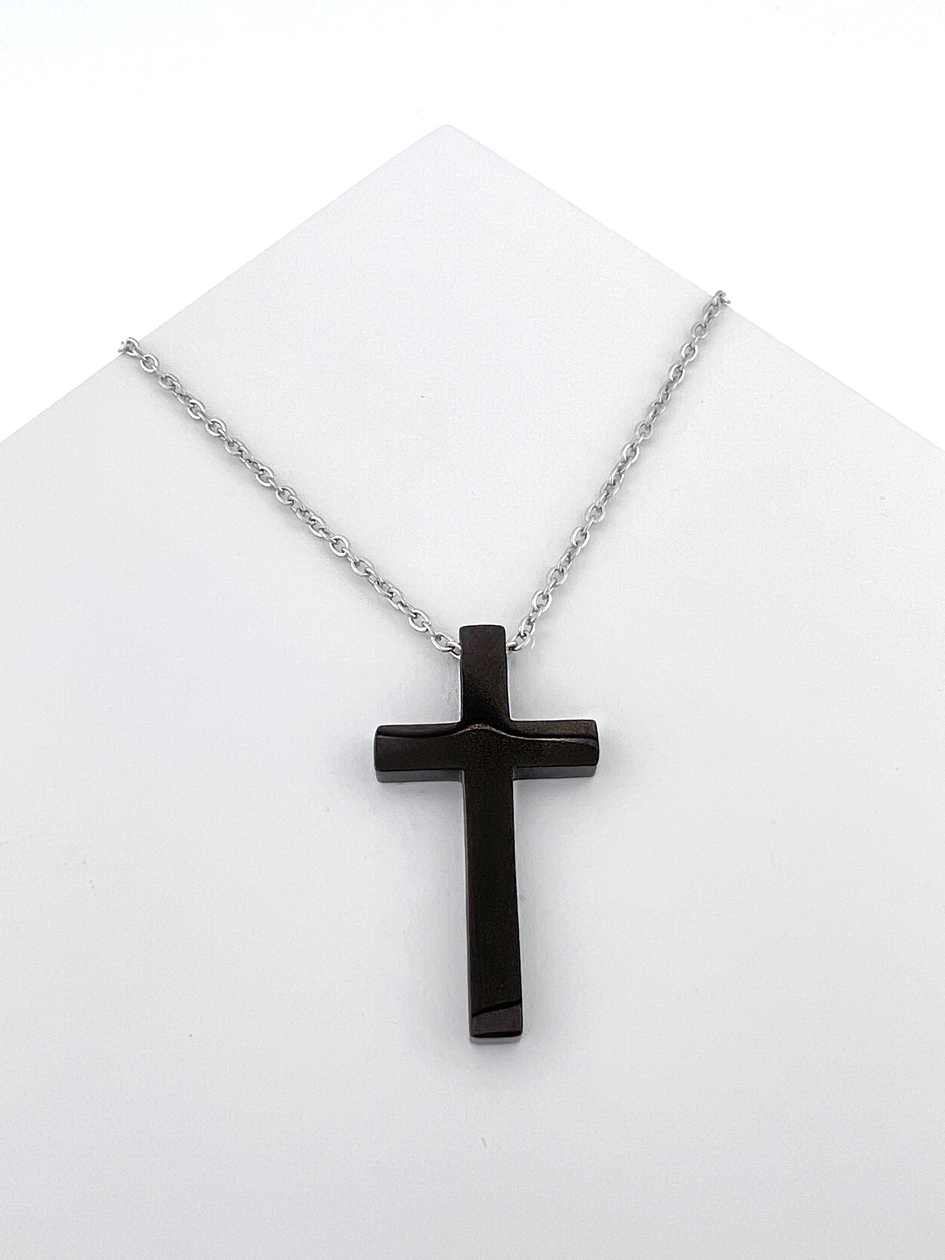 ᐉ Крестик из нержавеющей медицинской стали (PSC-050)