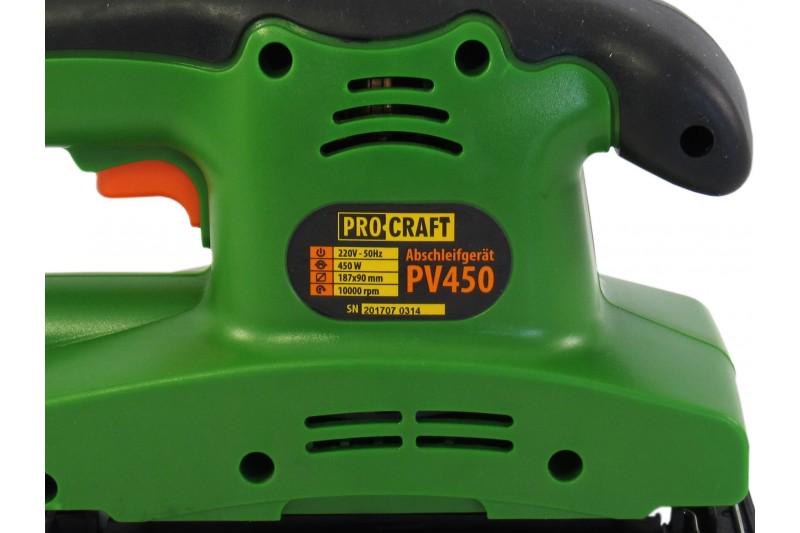 ᐉ Вібраційна шліфувальна машина Procraft PV450 • Краща ціна в Києві ...
