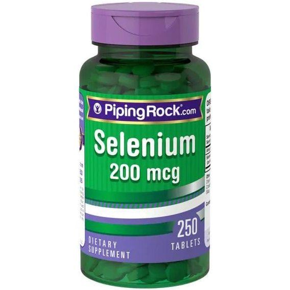 ᐉ Комплекс Селен и Молибден Piping Rock Selenium 200 mcg 250 Tabs