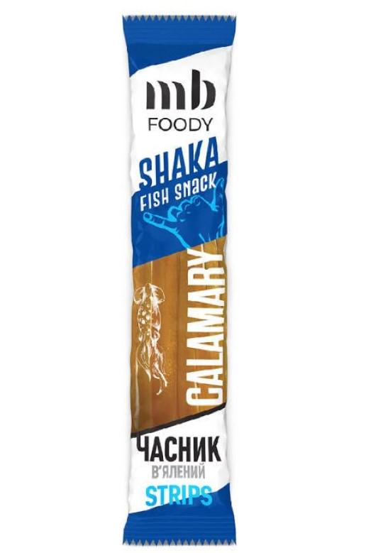 ᐉ Стрипсы из кальмара вяленые MB FOODY FISH Shaka snack CALAMARY с ...