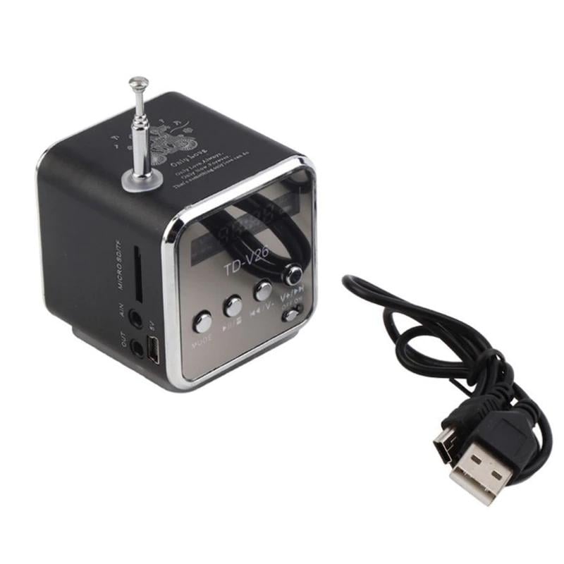 ᐉ Портативная колонка Lemberger TD-V26 Bluetooth/FM/micro-SD/TF/USB/RGB ...