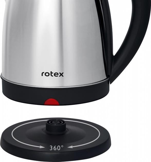 ᐉ Електрочайник Rotex RKT09-A 1500 Вт дисковий з нержавіючої сталі 1,8 ...
