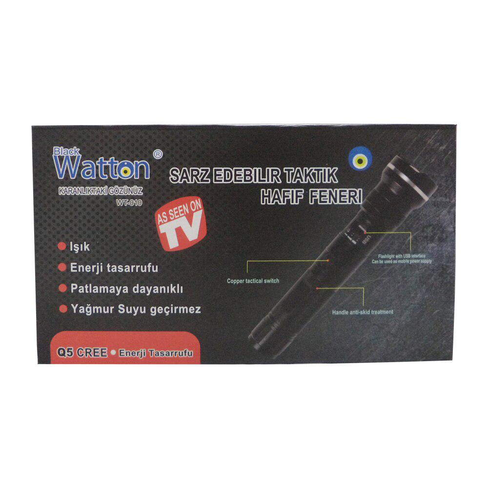 ᐉ Ліхтар акумуляторний Watton WT-010 ширококутний ручний • Краща ціна в Києві, Україні • Купити ...
