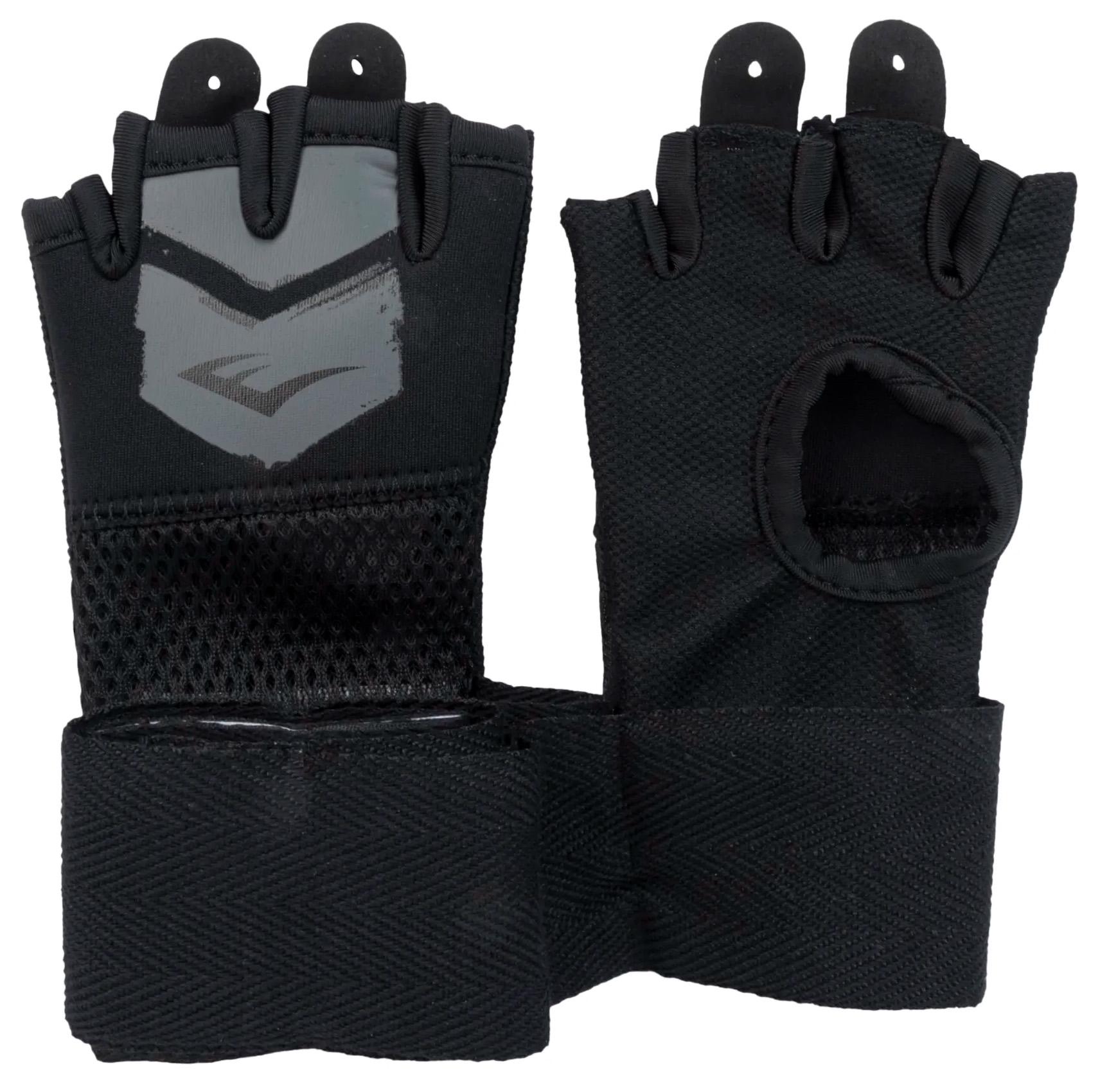 ᐉ Бинты-перчатки Everlast PROSPECT QUICK WRAPS Уни L/XL Черный/Серый ...