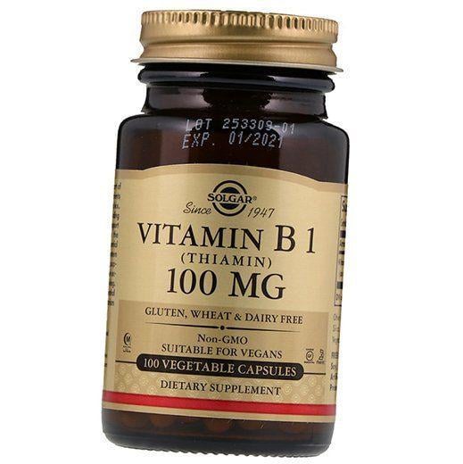 ᐉ Витамин В1 Тиамин Гидрохлорид Vitamin B1 100 вег. капс. (36313179 ...