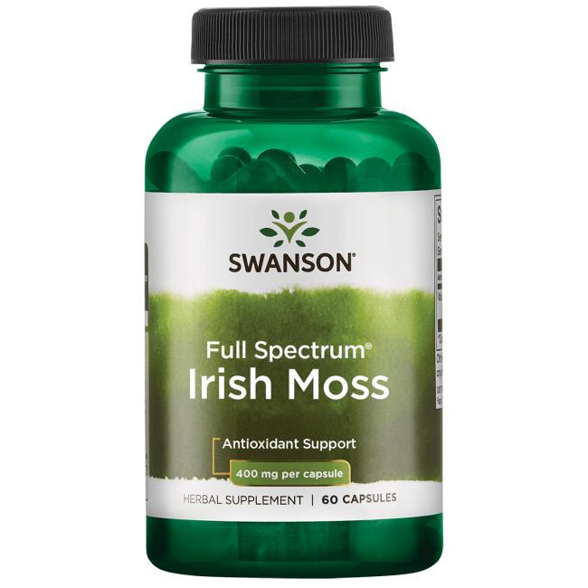 ᐉ Водоросли красные Swanson Irish Moss 400 мг 60 капс. (000016192 ...