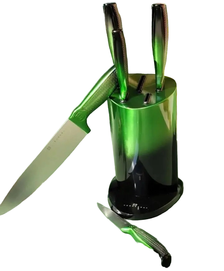 ᐉ Набор ножей Edenberg EB-11022 с подставкой 6 пр. (9257954) • Купить в Киеве, Украине • Лучшая ...